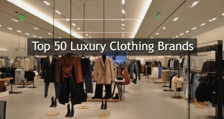 Top 50 Luxury Clothing Brands with their Market Value