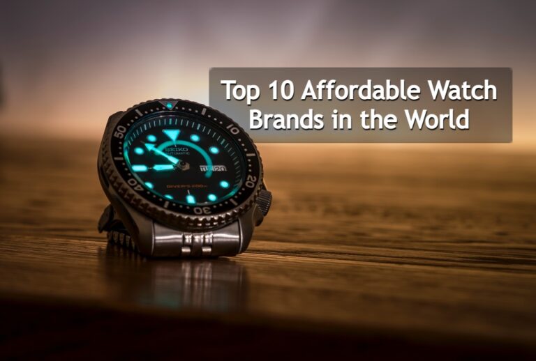 Top 10 Affordable Watch Brands in the World - Cheap Watches